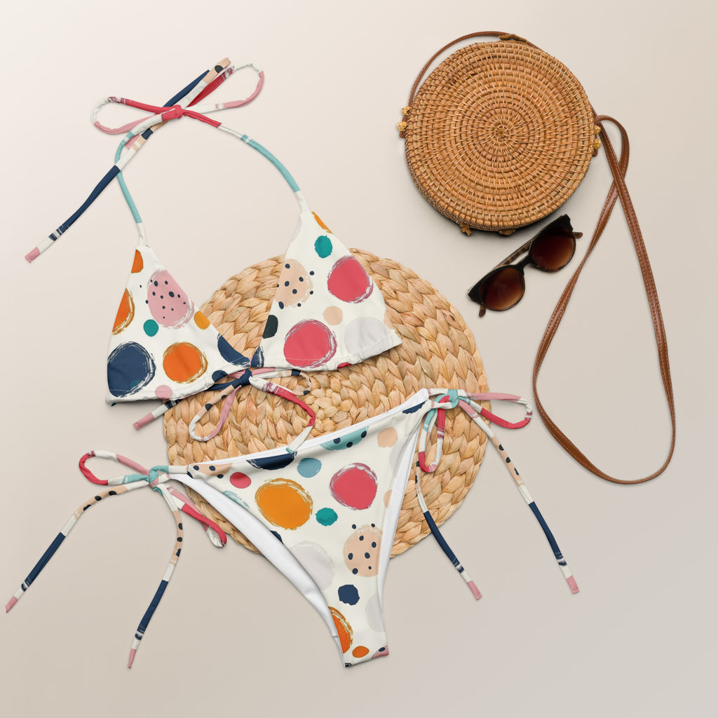 Cute Polka Dot String Bikini – Unparalleled Visions