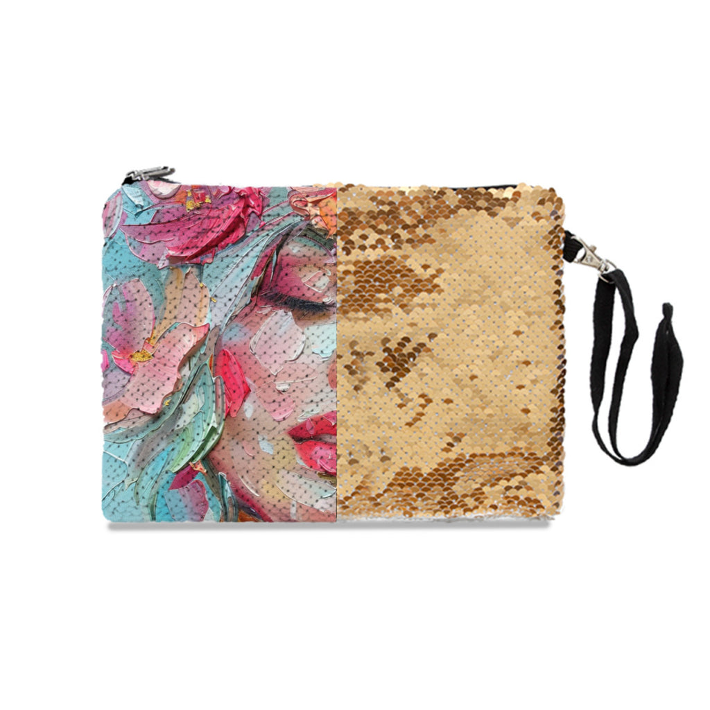 Dreaming - Sequin Makeup Bag – Unparalleled Visions